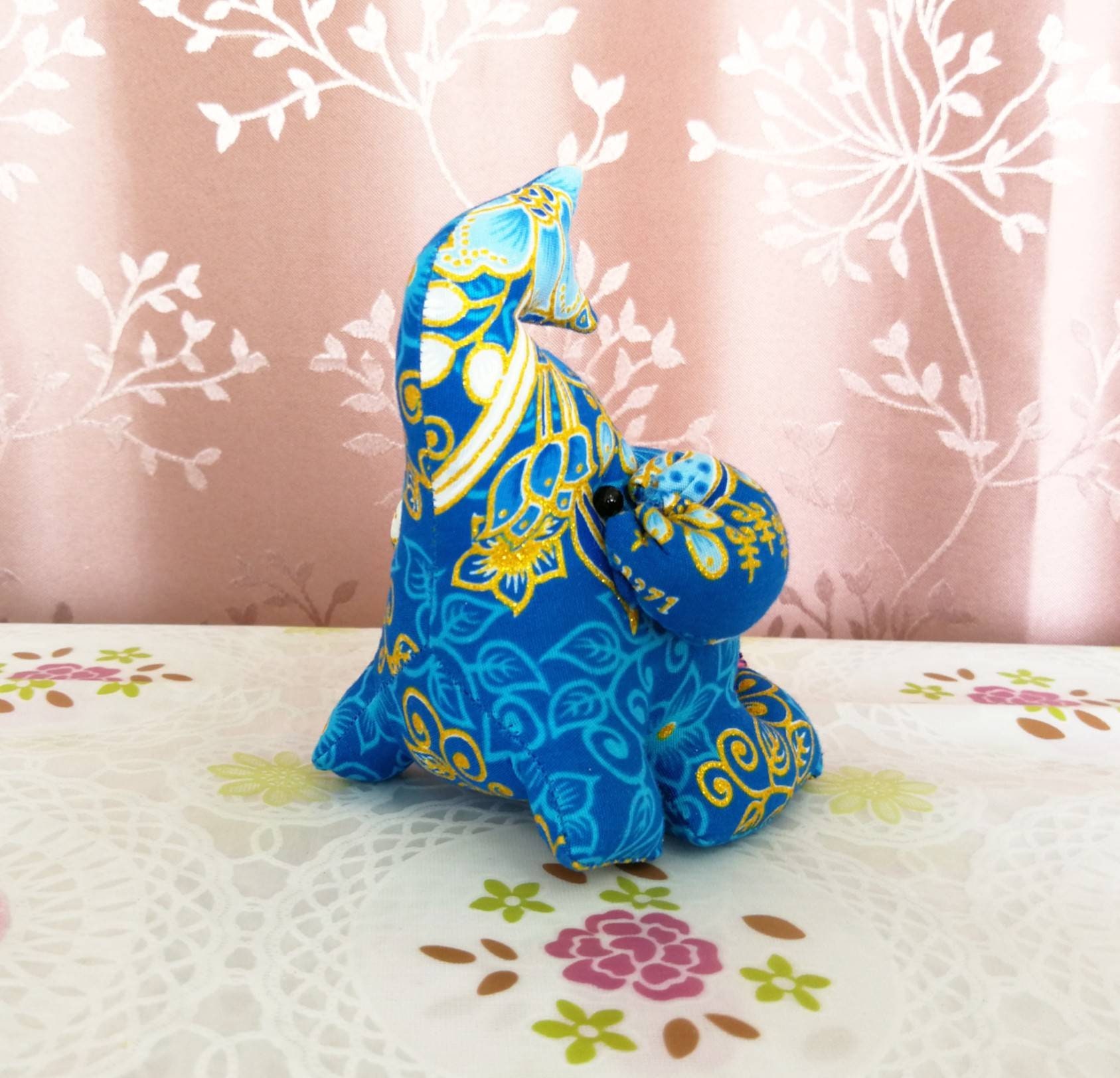 Stuffed Elephant Doll Elephant Handmade Elephant Plush Doll Home Decor ...