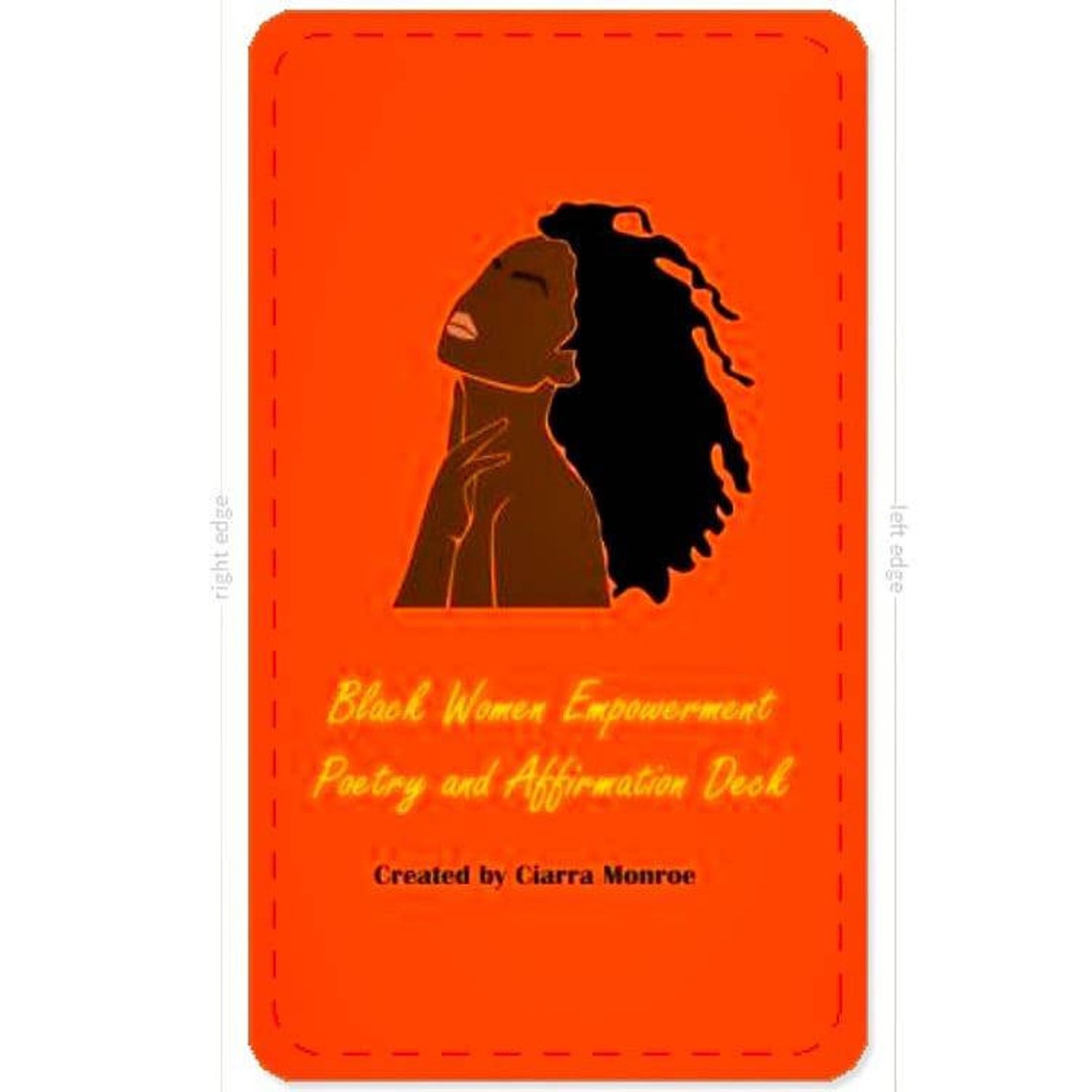 Black Women Empowerment Poetry & Affirmation Deck PREORDER | Etsy