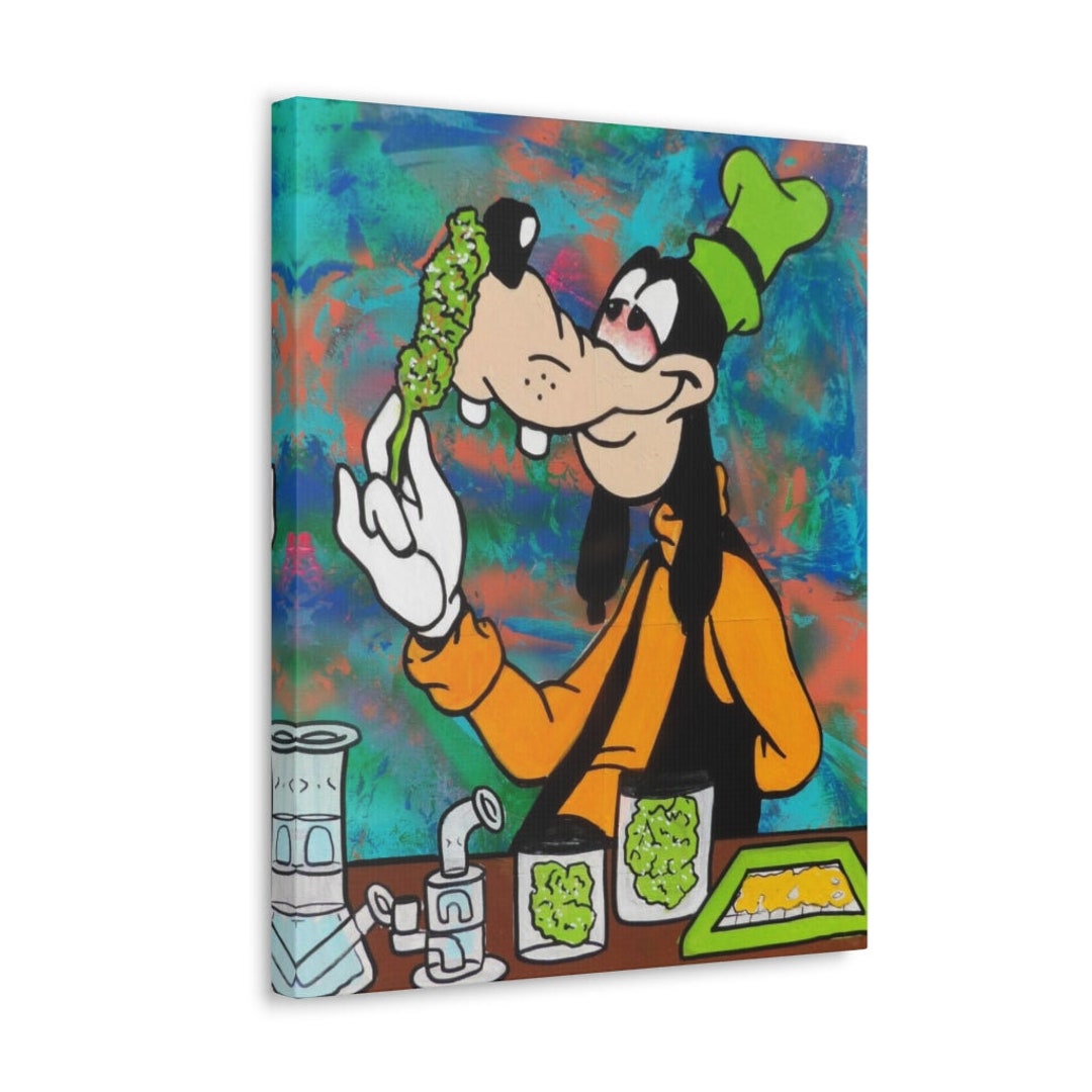 Goofy's Grow Canvas Print - Etsy