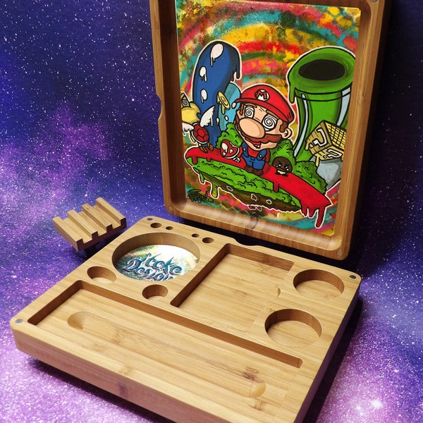Super Mario Rolling Tray - Etsy Ireland