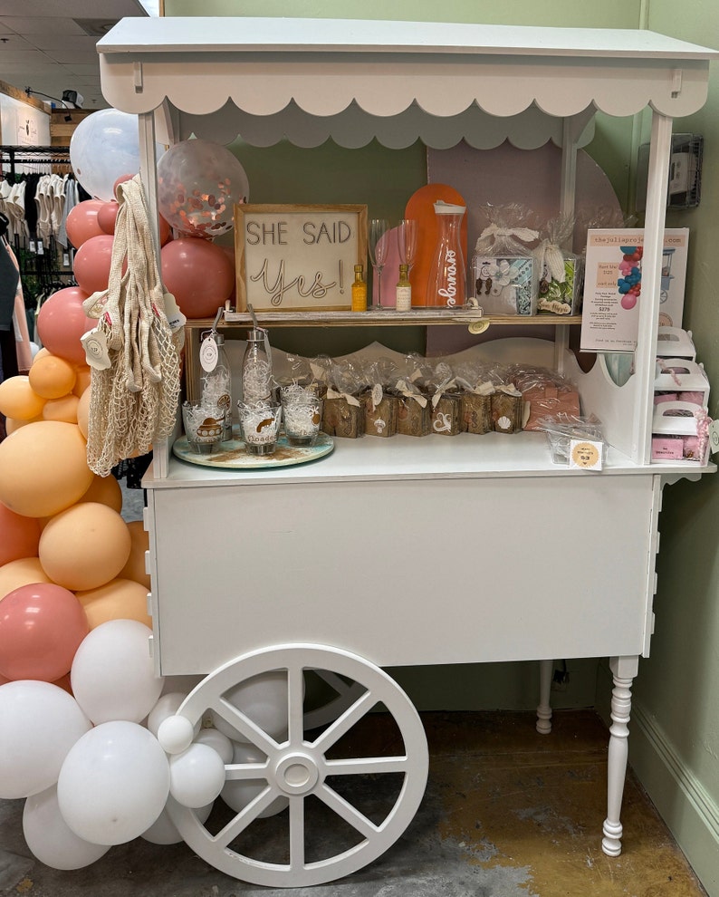 Party Cart LOCAL RENTAL Panama City Beach Area Candy Cart, Flower Cart ...