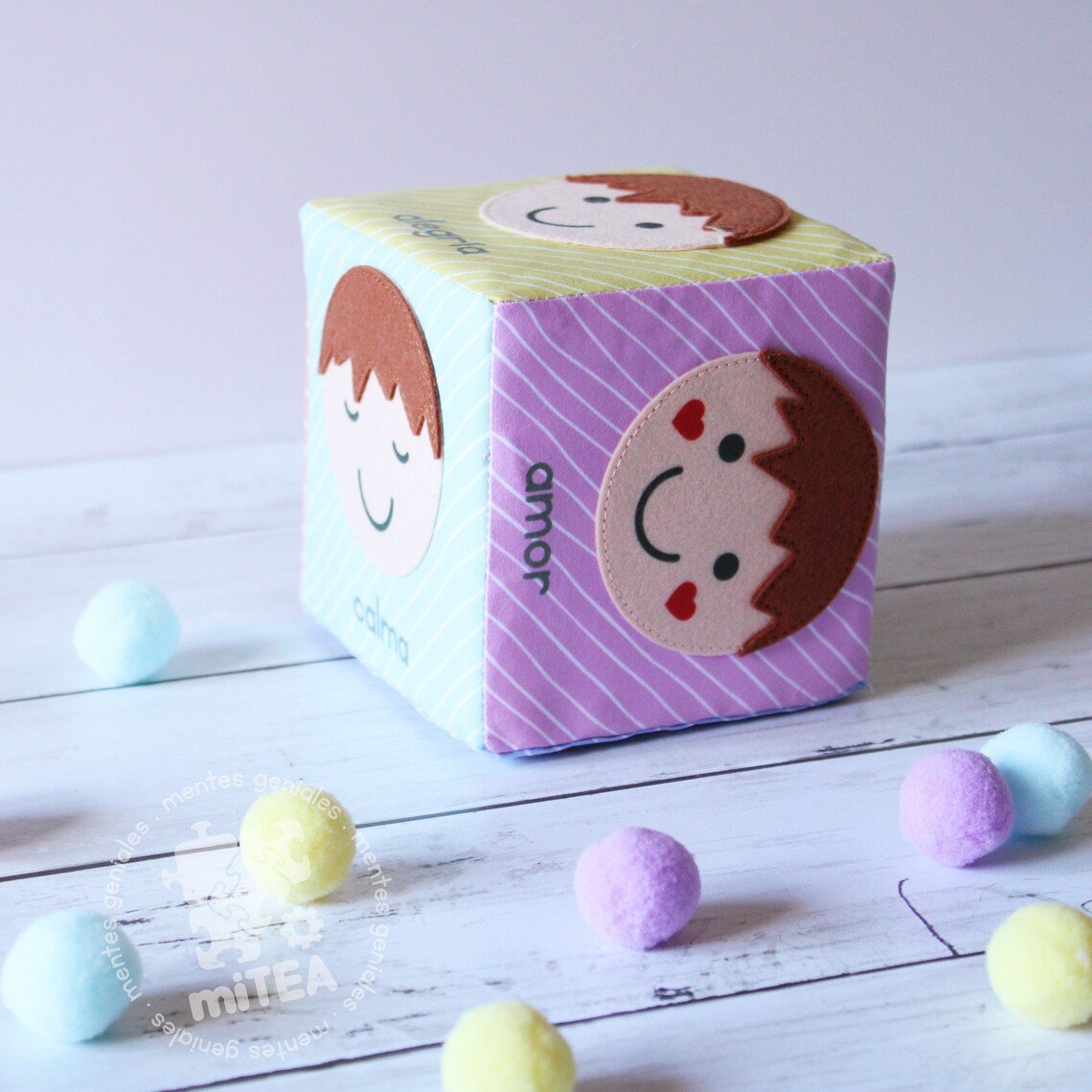 Dado Sensorial EMOCIONES - Etsy España