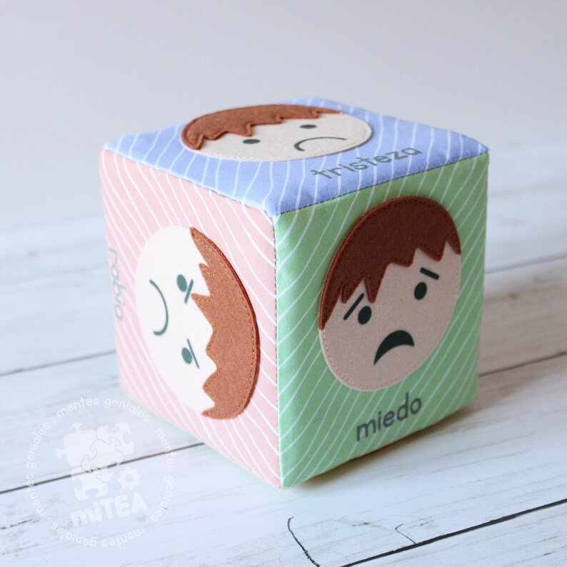 Dado Sensorial EMOCIONES - Etsy España