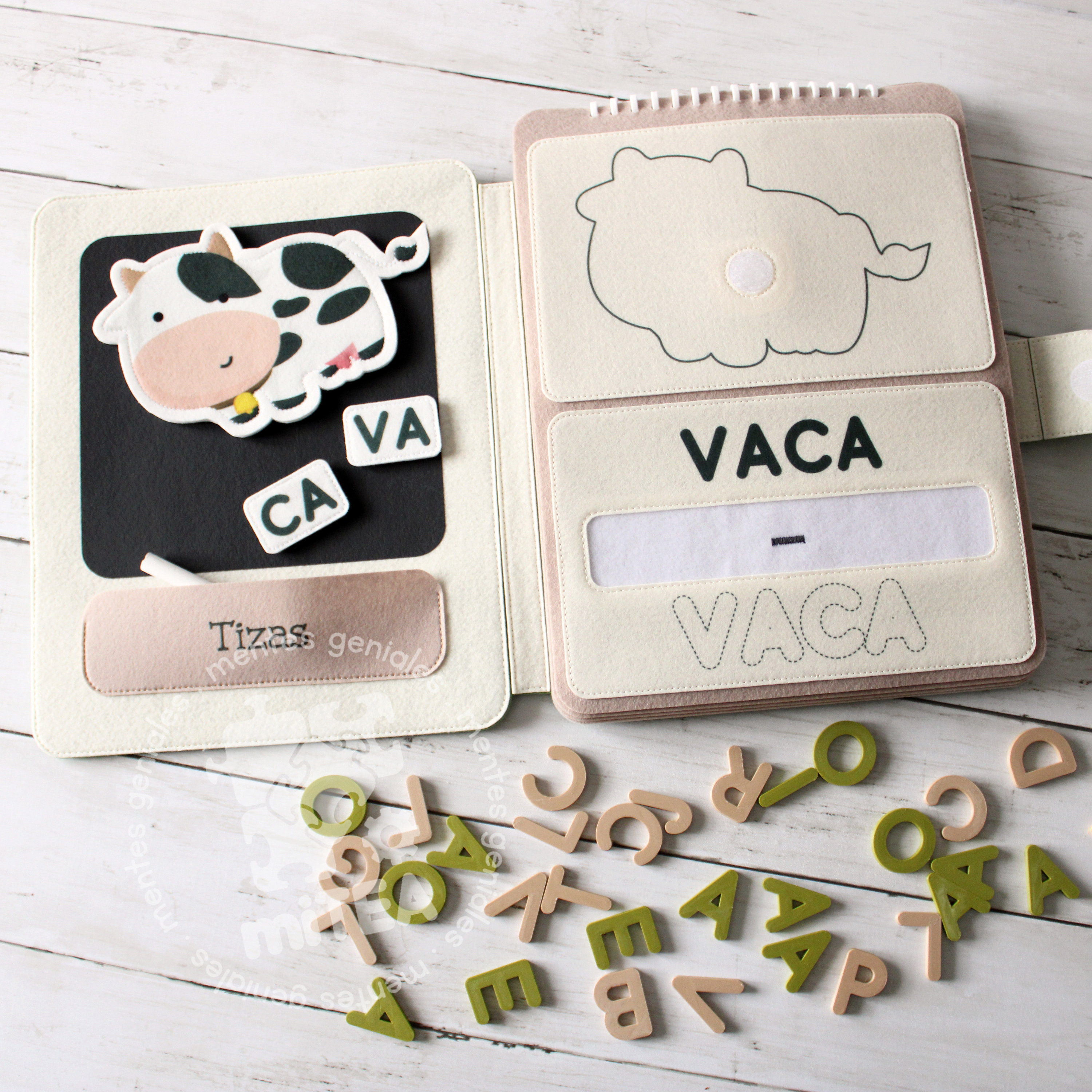 Cuaderno de Lectoescritura - La Granja - Etsy España