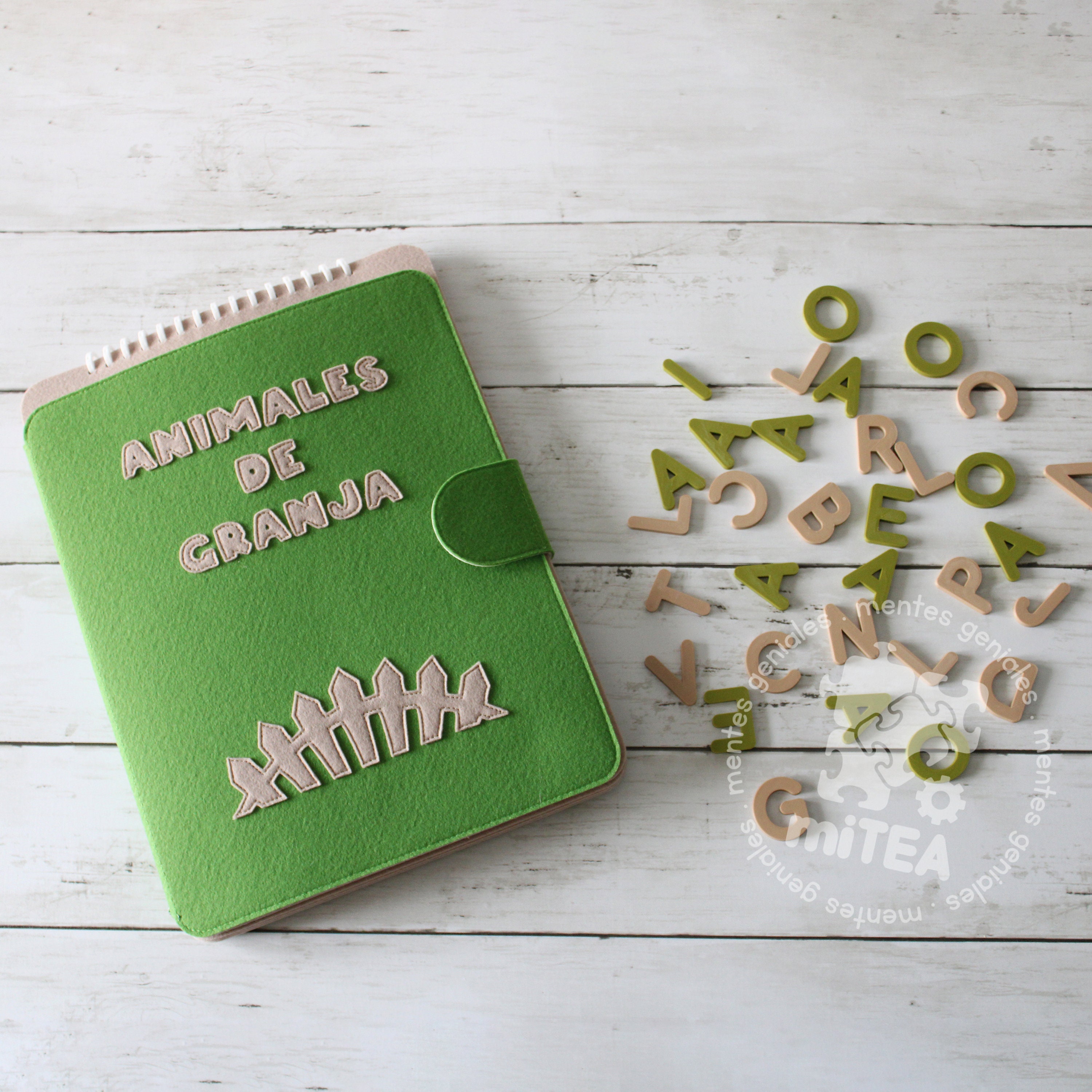 Cuaderno de Lectoescritura - La Granja - Etsy España