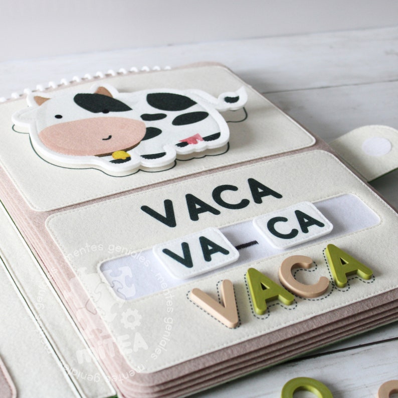 Cuaderno de Lectoescritura - La Granja - Etsy España