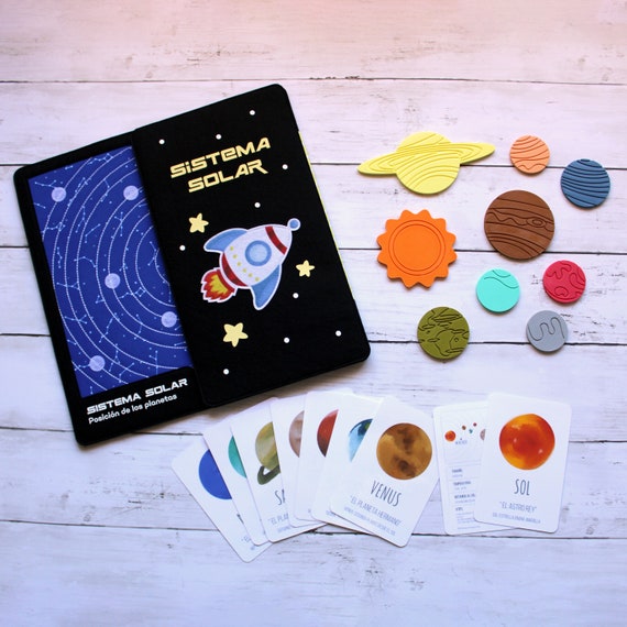 Caderno com 9 atividades sobre os planetas do sistema solar ...