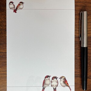 Sparrow Stationery Gift Set | Notebook | Notepad | Notecards | Original ...