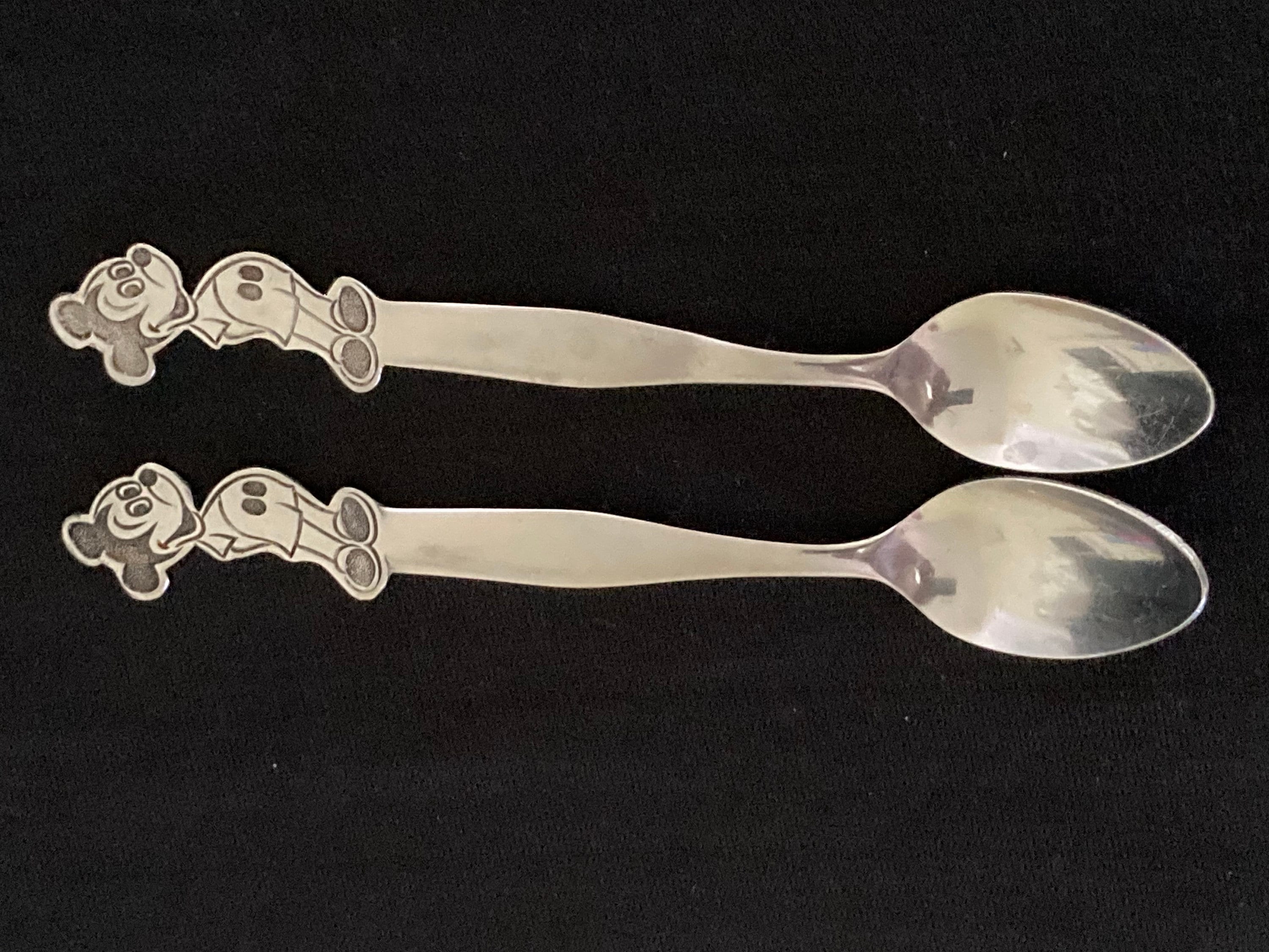 Tiny Mickey Mouse Silver Spoon