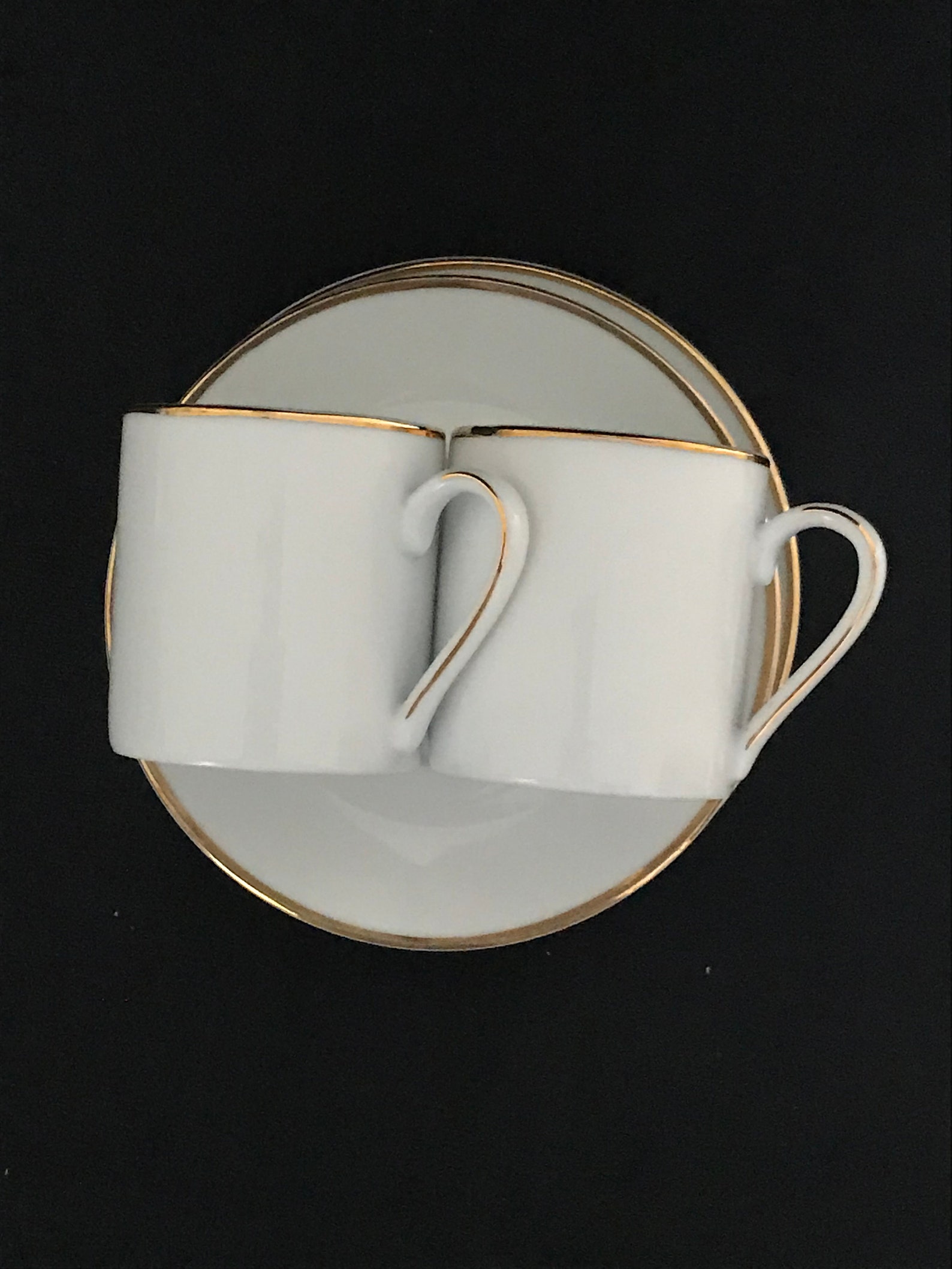 Milano Collection Fine Porcelain Coffee Cup and Saucer Set - Etsy Australia