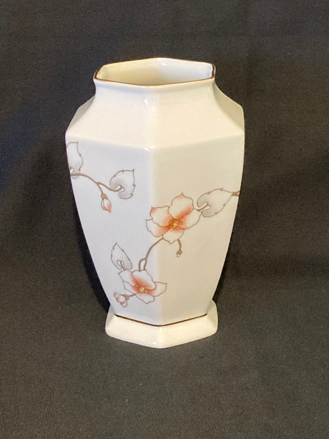 Alba Julia Romania Hexagonal Porcelain Vase - Etsy