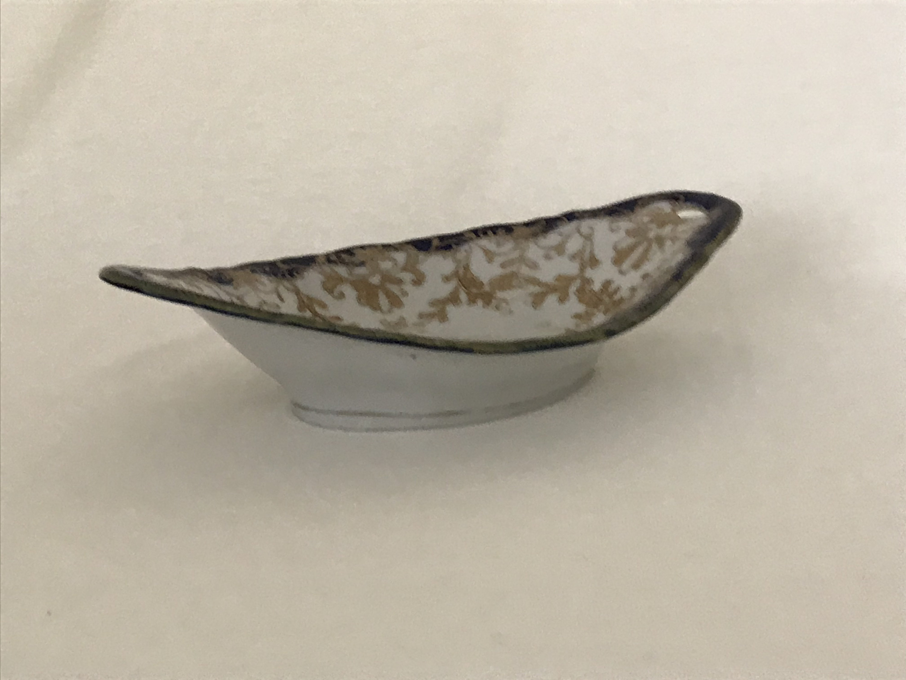 Japan I. E. C. & Co Hand Painted Porcelain Boat Shaped Bowl - Etsy ...