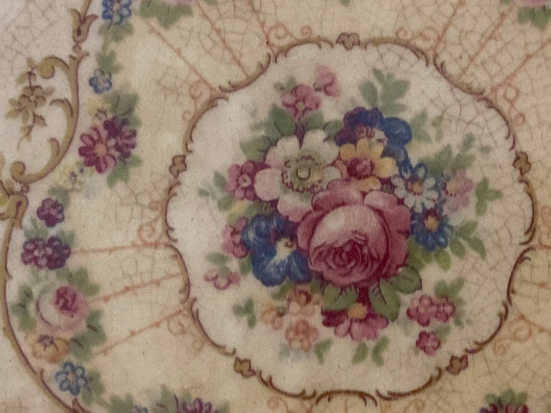 Antique Aristocrat Imperial Ware Perl Roses Serving Bowl 22kt Gold - Etsy