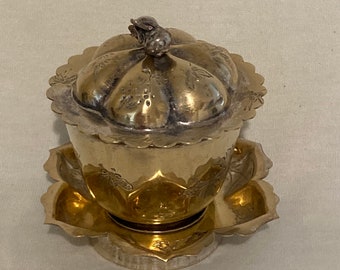 Brass Kumkum Pot - Etsy