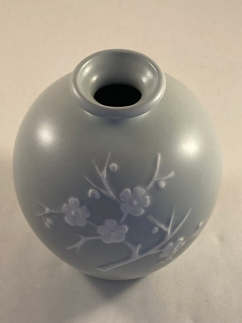 Copeland Spode England Geisha Prunus Round Vase - Etsy