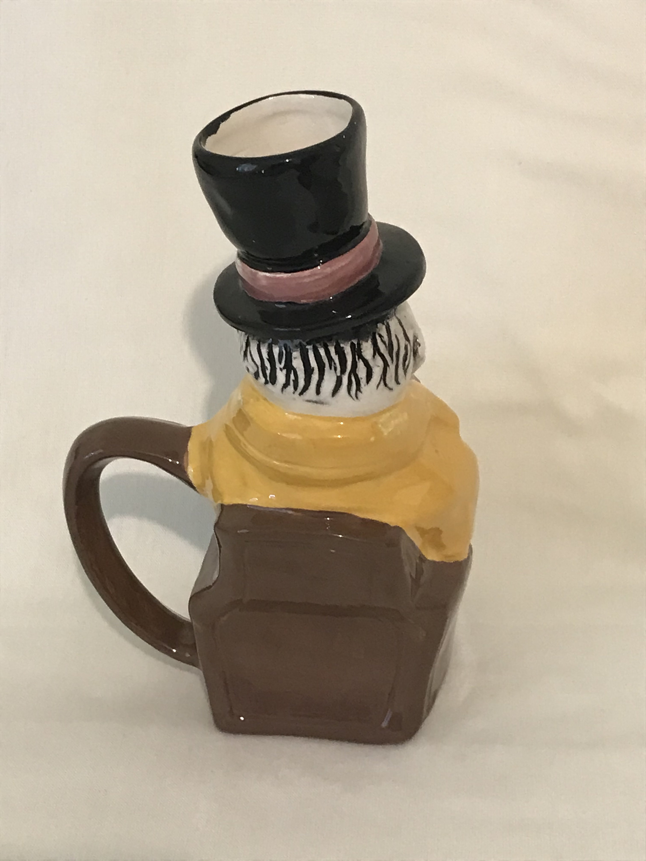 Vintage hand painted ceramic toby jug 18 cm high | Etsy