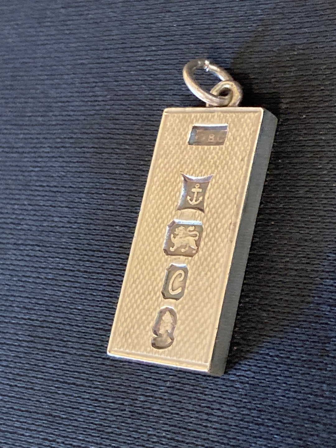 1977 Solid Silver Ingot - PBC - Hallmarked - Birmingham - Etsy