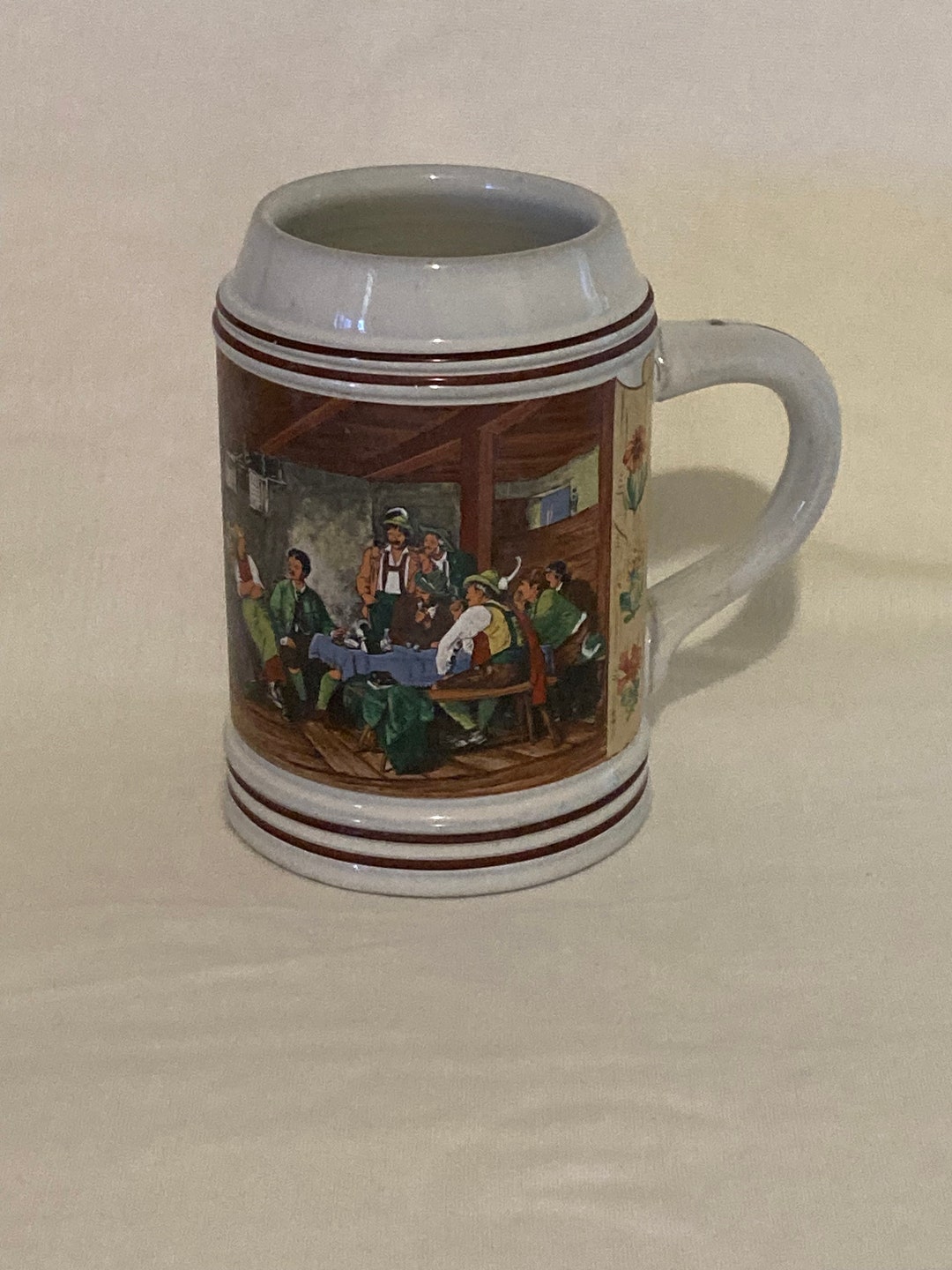 Vintage German Gerz Beer Stein - Etsy