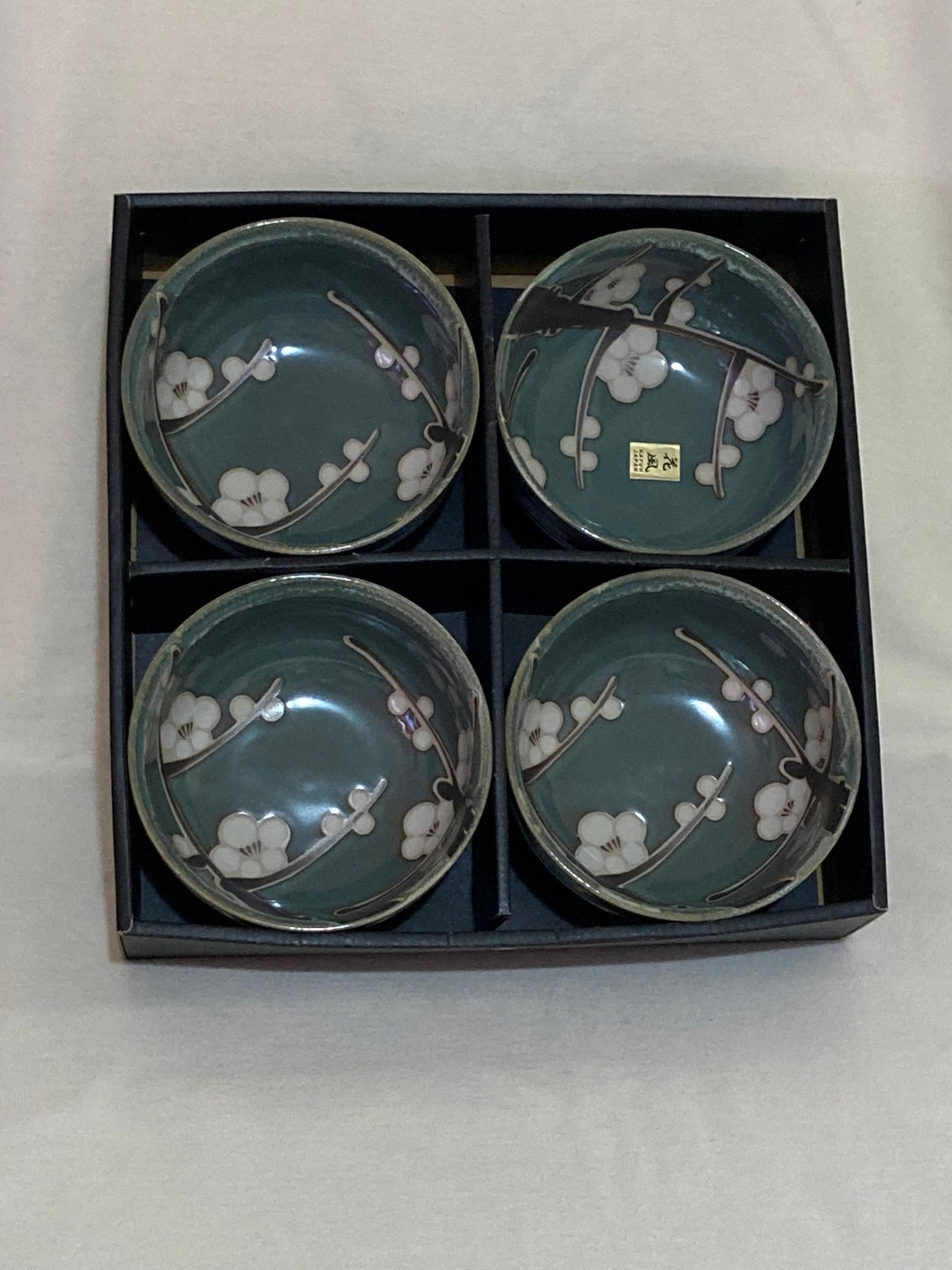 Set of Four Kafuh Japan Sakura Cherry Blossom Bowls - Etsy