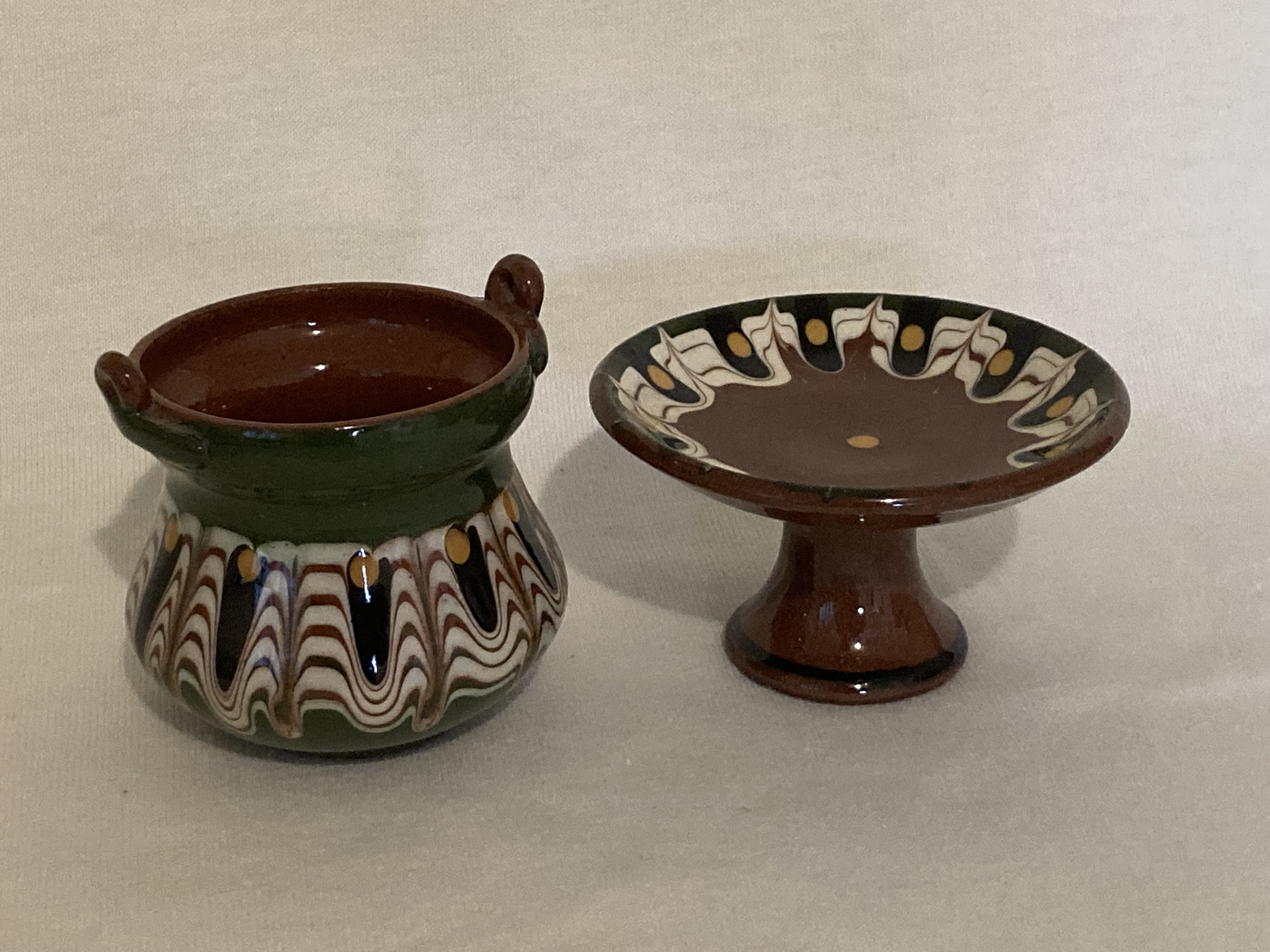 Bulgarian Troyan Drip Glaze Hand Made Pottery Pieces - Etsy UK