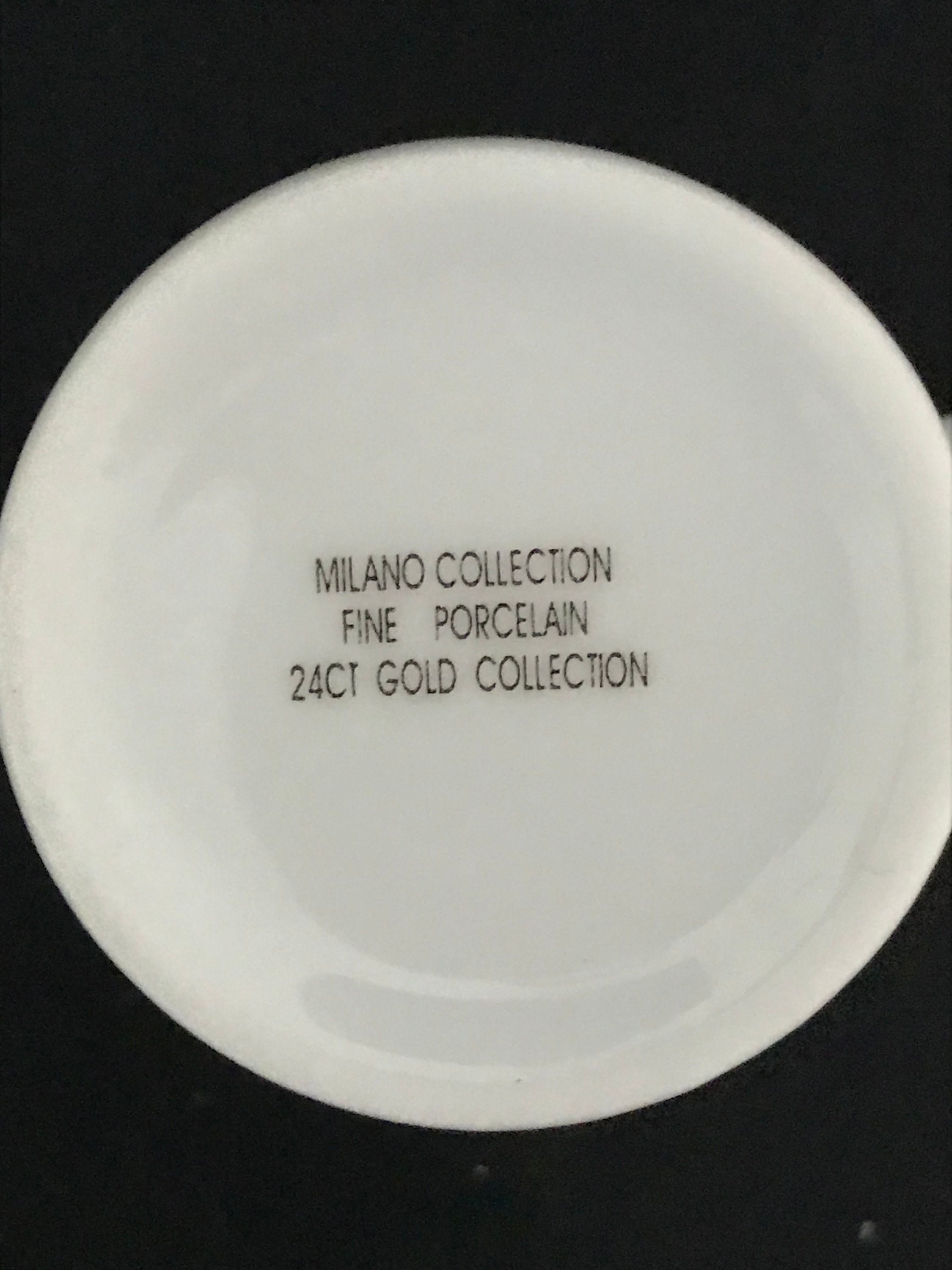 Milano Collection Fine Porcelain Coffee Cup and Saucer Set - Etsy Australia