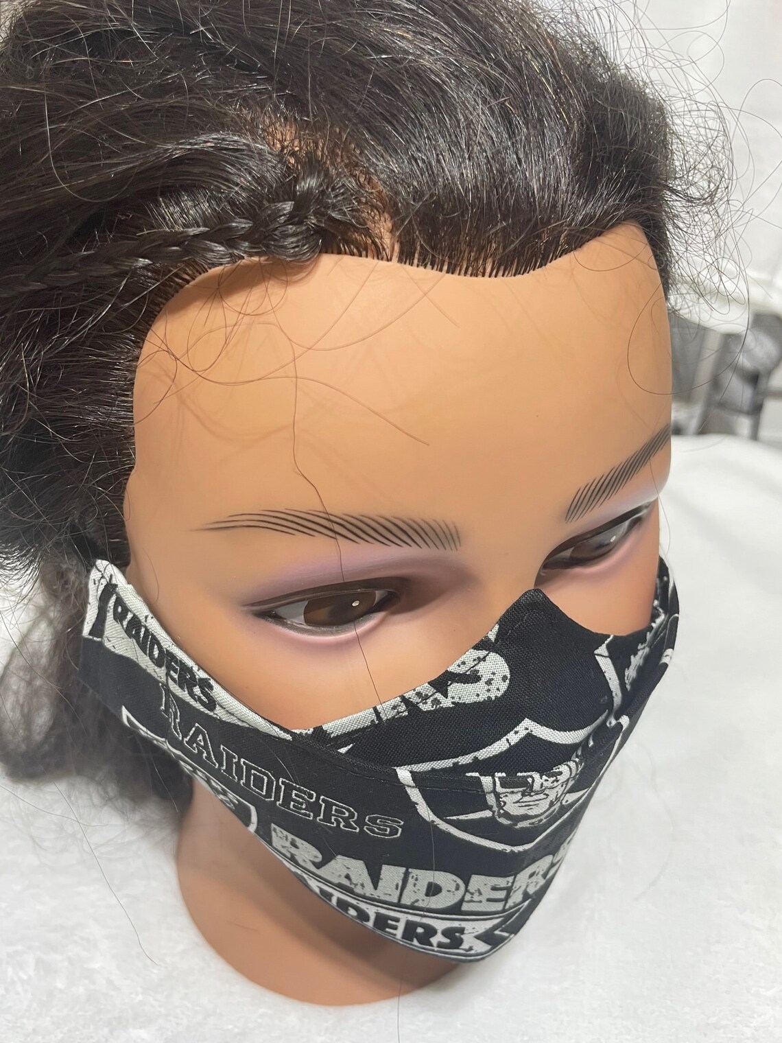 3D Las Vegas Raiders Face Mask, Reusable, Washable, Comfortable ...