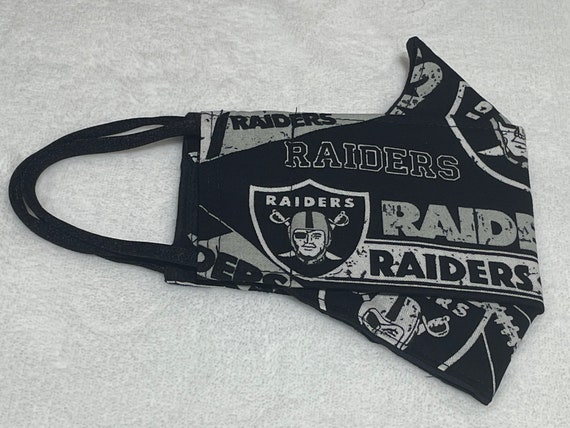 3D Las Vegas Raiders Face Mask Reusable Washable - Etsy