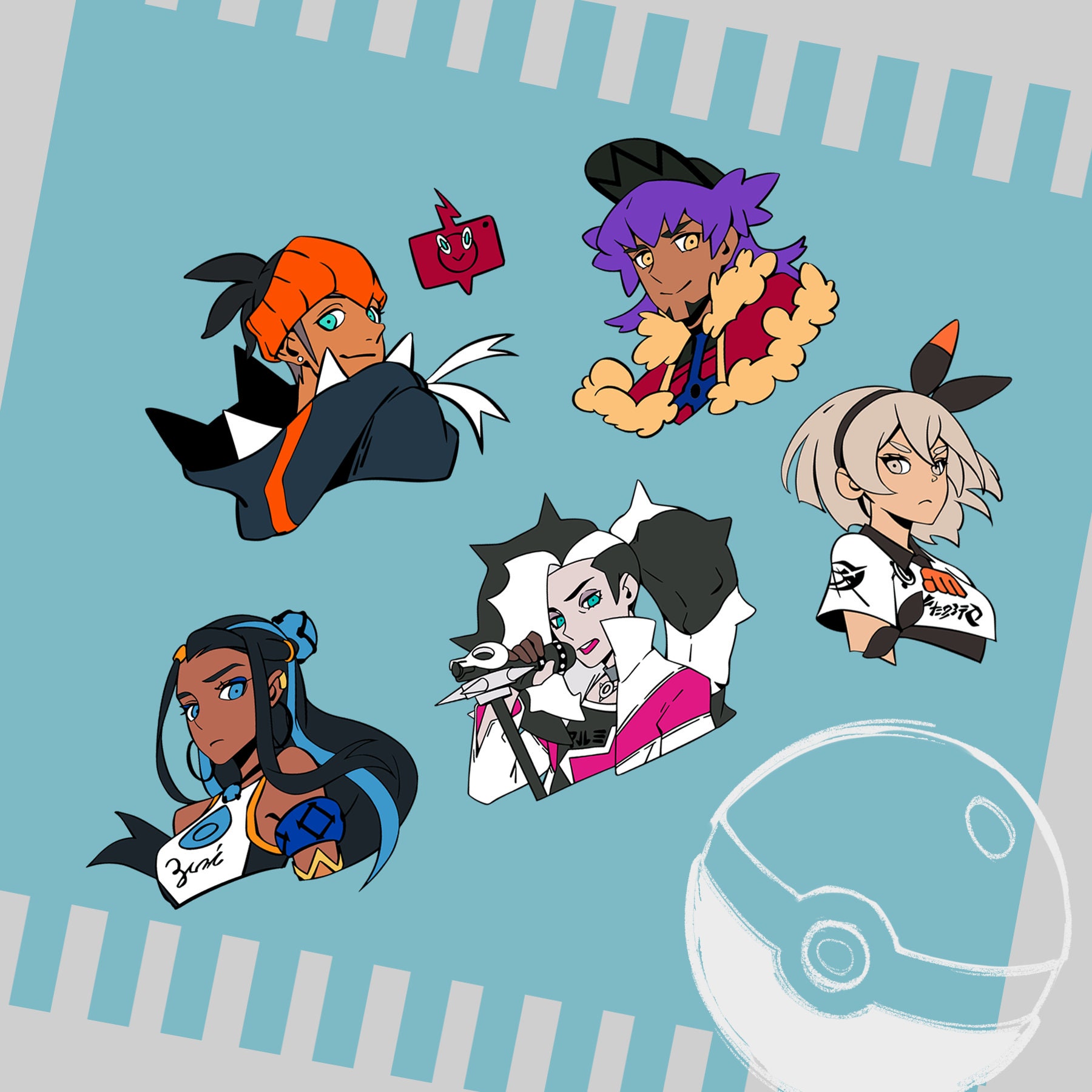 Pkmn Trainers Pins - Etsy