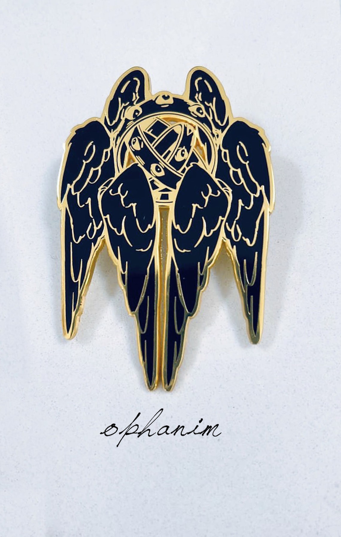 Black Angels Pin - Etsy