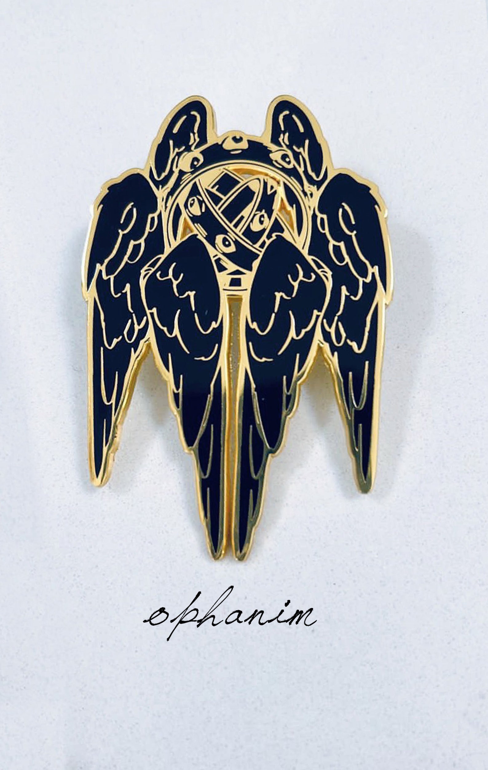 Black Angels Pin - Etsy