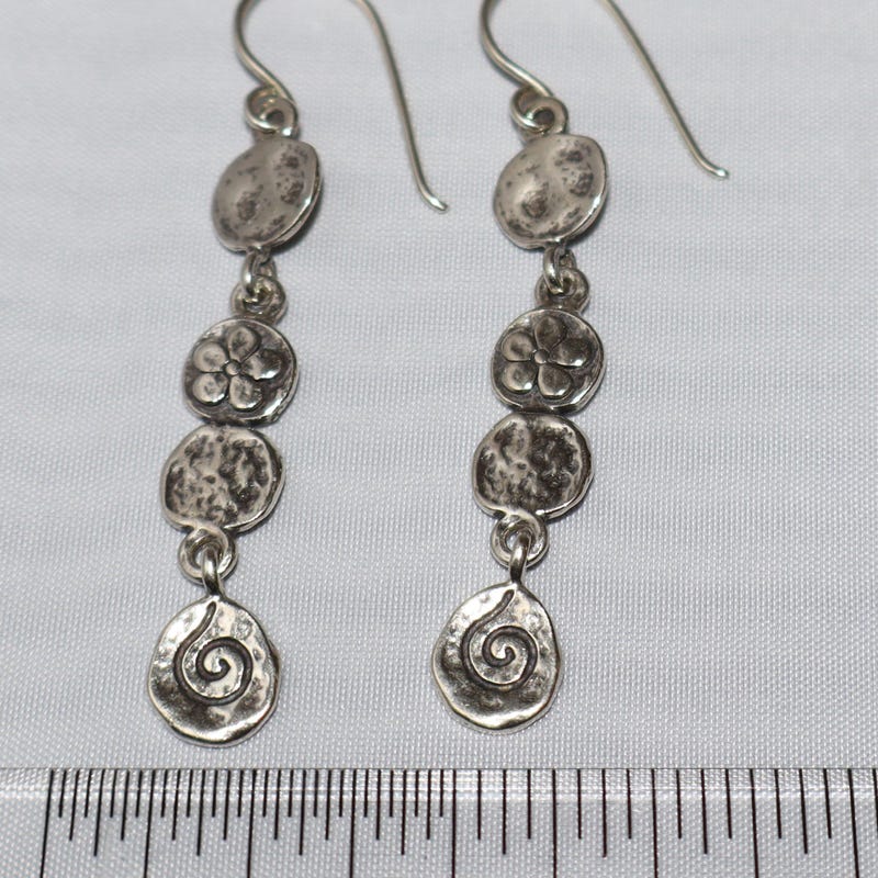 Silpada Swirl Earrings - Etsy