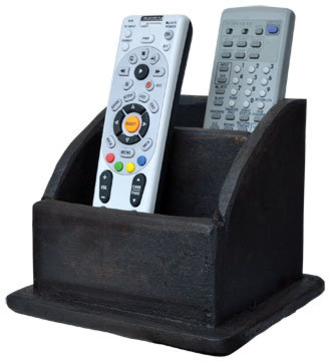 Rustic Country Double Wood Remote Control Holder - Etsy