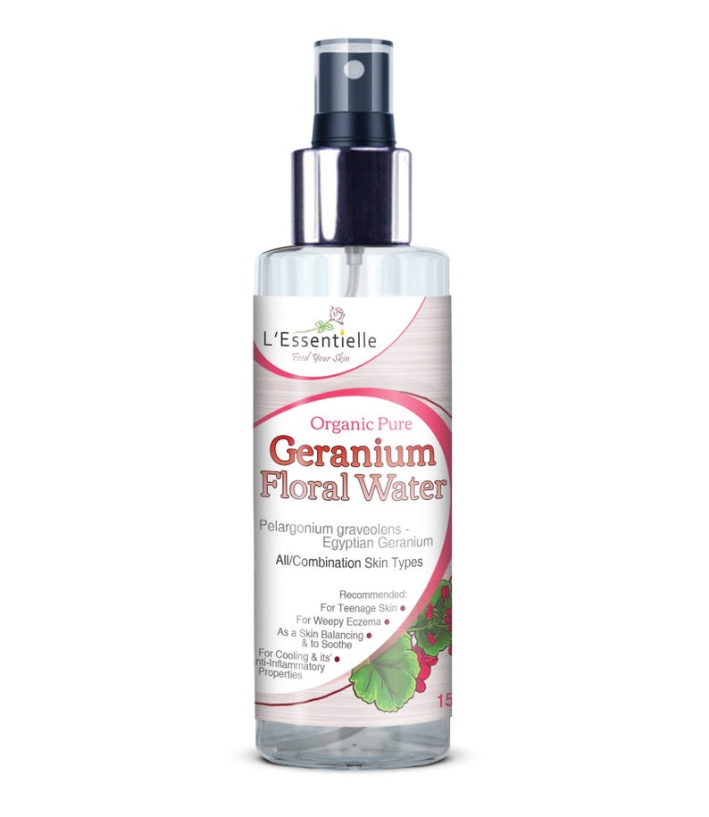 Organic Pure Geranium Hydrosol Floral Water DUO POCKET SIZE 30ml ...