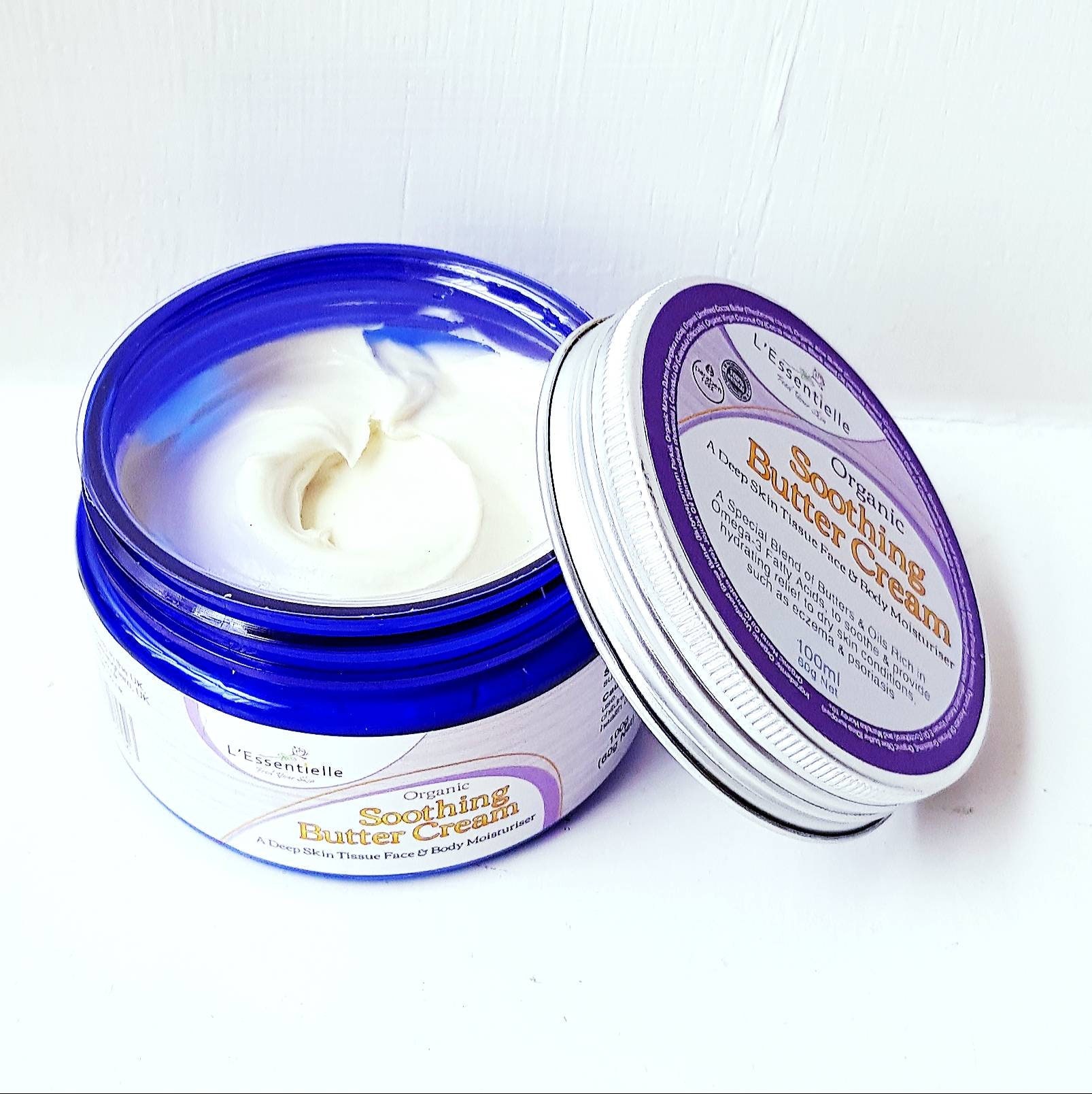 Organic Soothing Butter Eczema Cream Shea Butter Rosacea Psoriasis ...