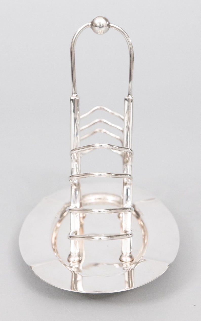 Art Deco English Silver Plate Toast Rack - Etsy