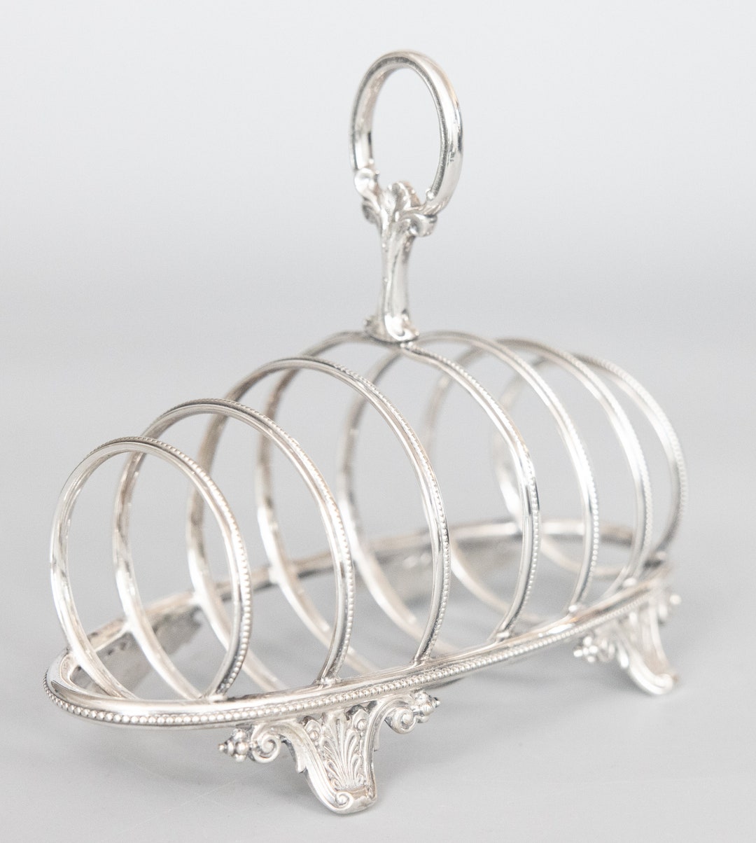 Antique Art Deco English Silver Plate Toast Rack - Etsy