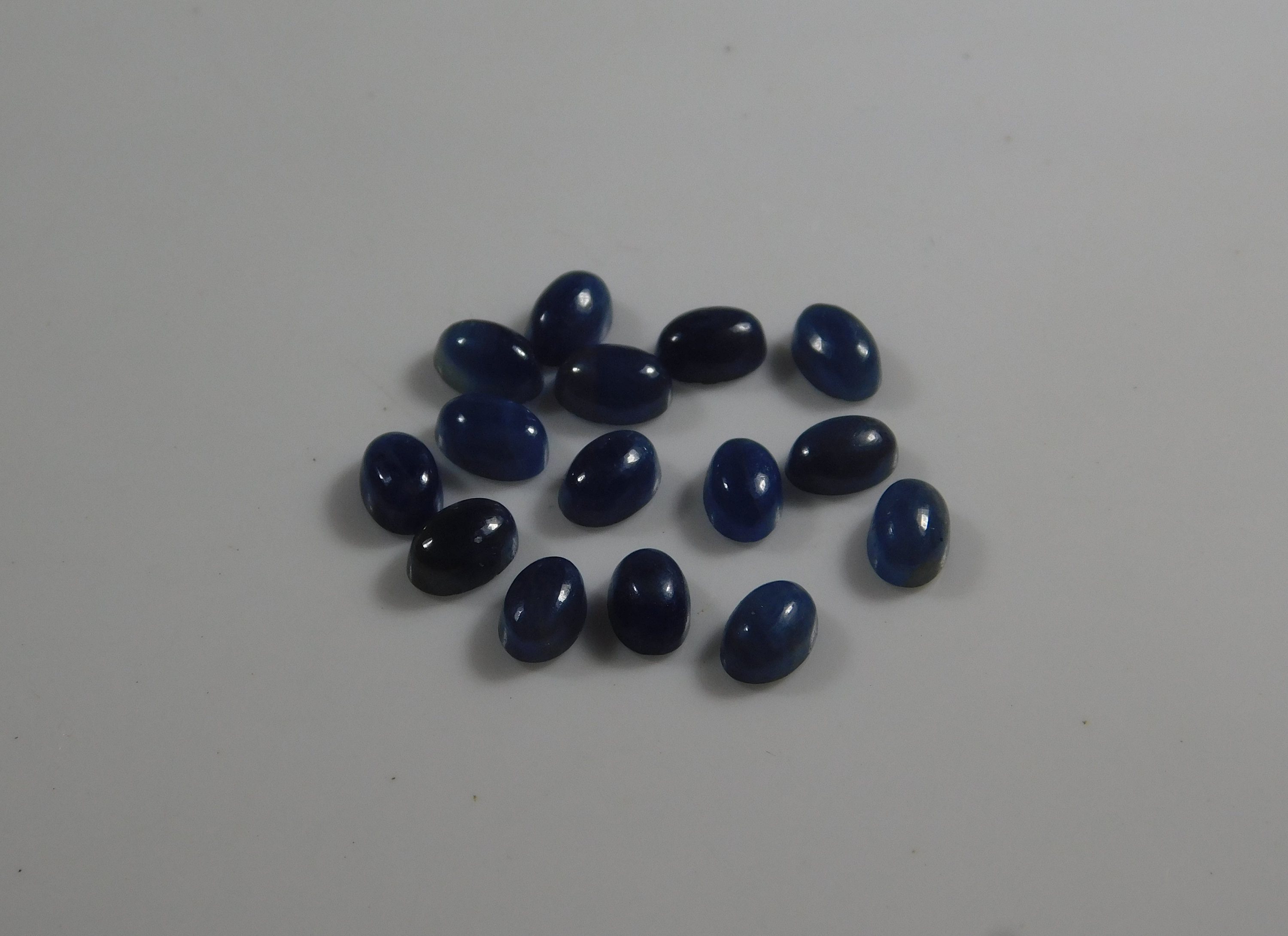 Natural Madagascar Blue Sapphire Opaque Quality Gemstone Oval | Etsy