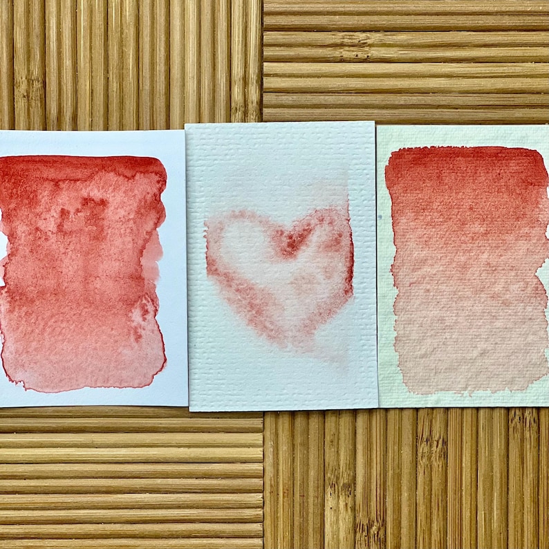 DAMASK | Handmade Watercolor | Matte - Etsy