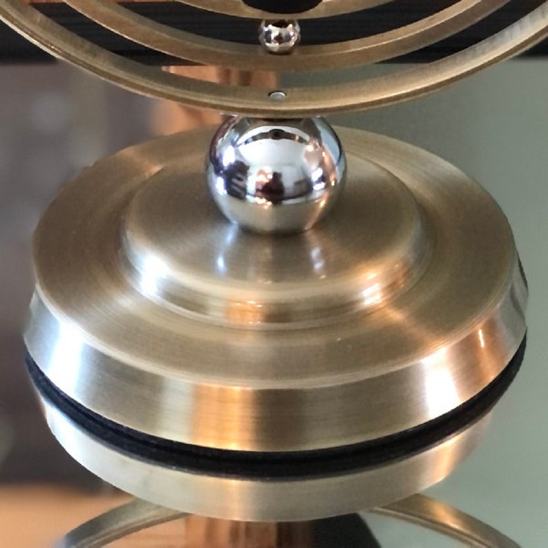 Bronzed Time Turner Rotating Fillable Hourglass - Etsy