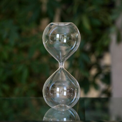 Modern Fillable Hourglass With Stand Sand Ceremony Unity - Etsy