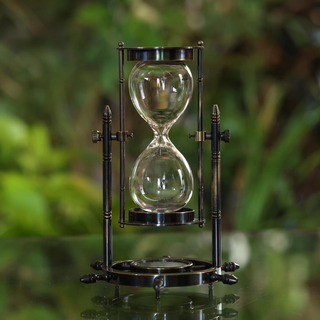 Fillable Empty Hourglass for Wedding Unity Sand Ceremony - Compass ...