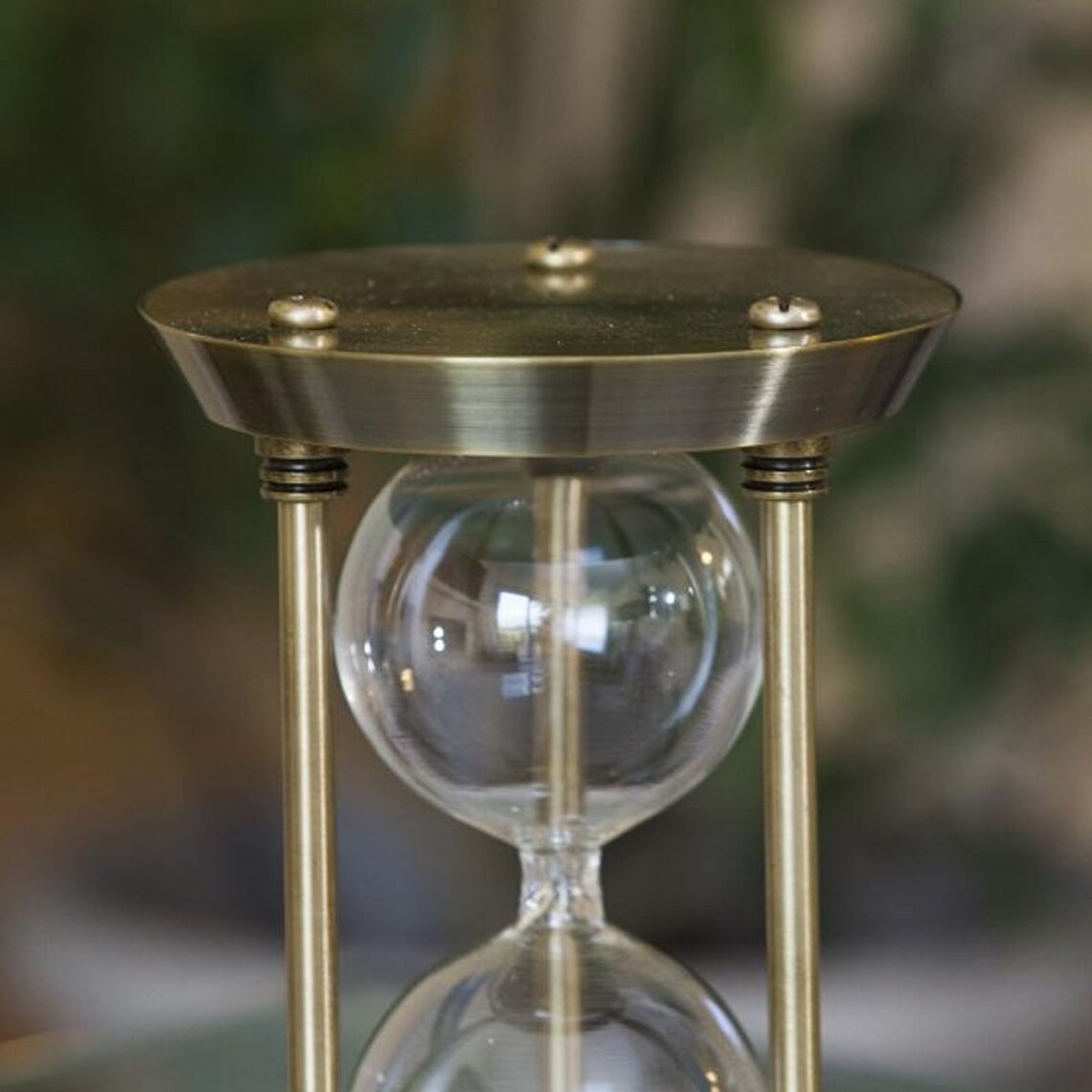 Antique Brass Urn Fillable Hourglass | Etsy