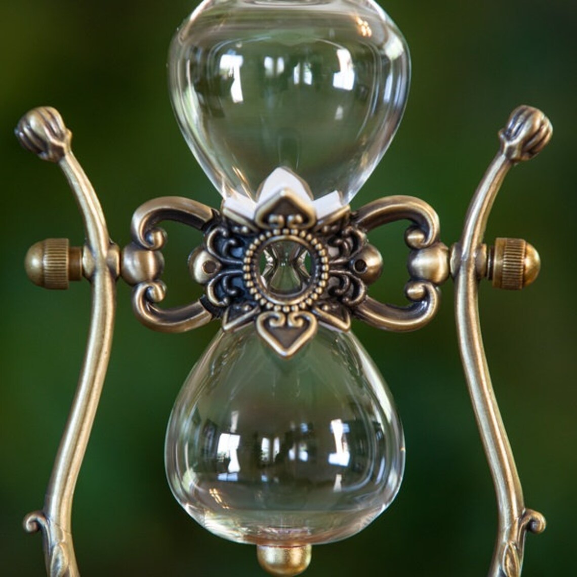 Vintage Rotating Urn II Fillable Hourglass | Etsy