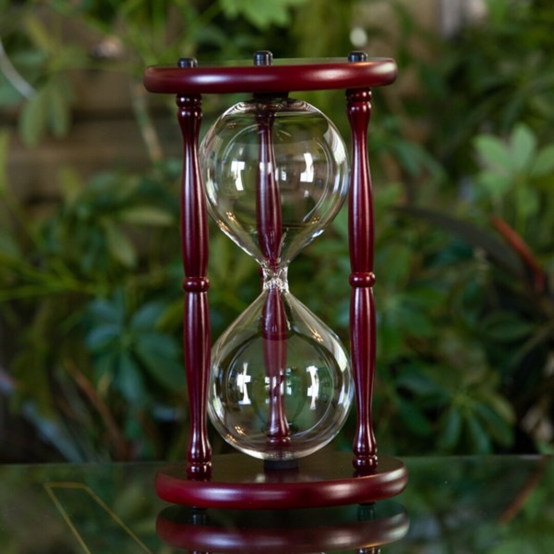 Large Cherry Urn Fillable Hourglass - Etsy
