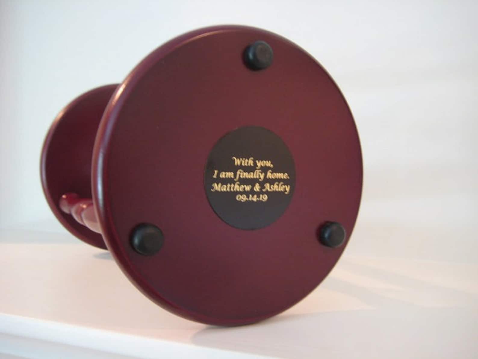 Cherry Fillable Hourglass - Unity Ceremony - Sand Ceremony - Etsy Canada