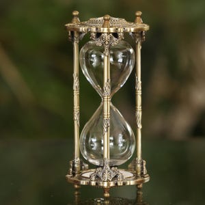 Crystal Fillable Hourglass II - Etsy