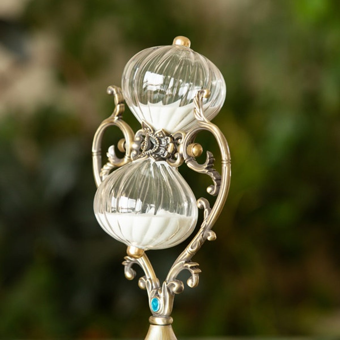 Vintage Heart-shaped Rotating Hourglass - Etsy
