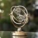 Bronzed Cremation Urn Rotating Hourglass - Etsy