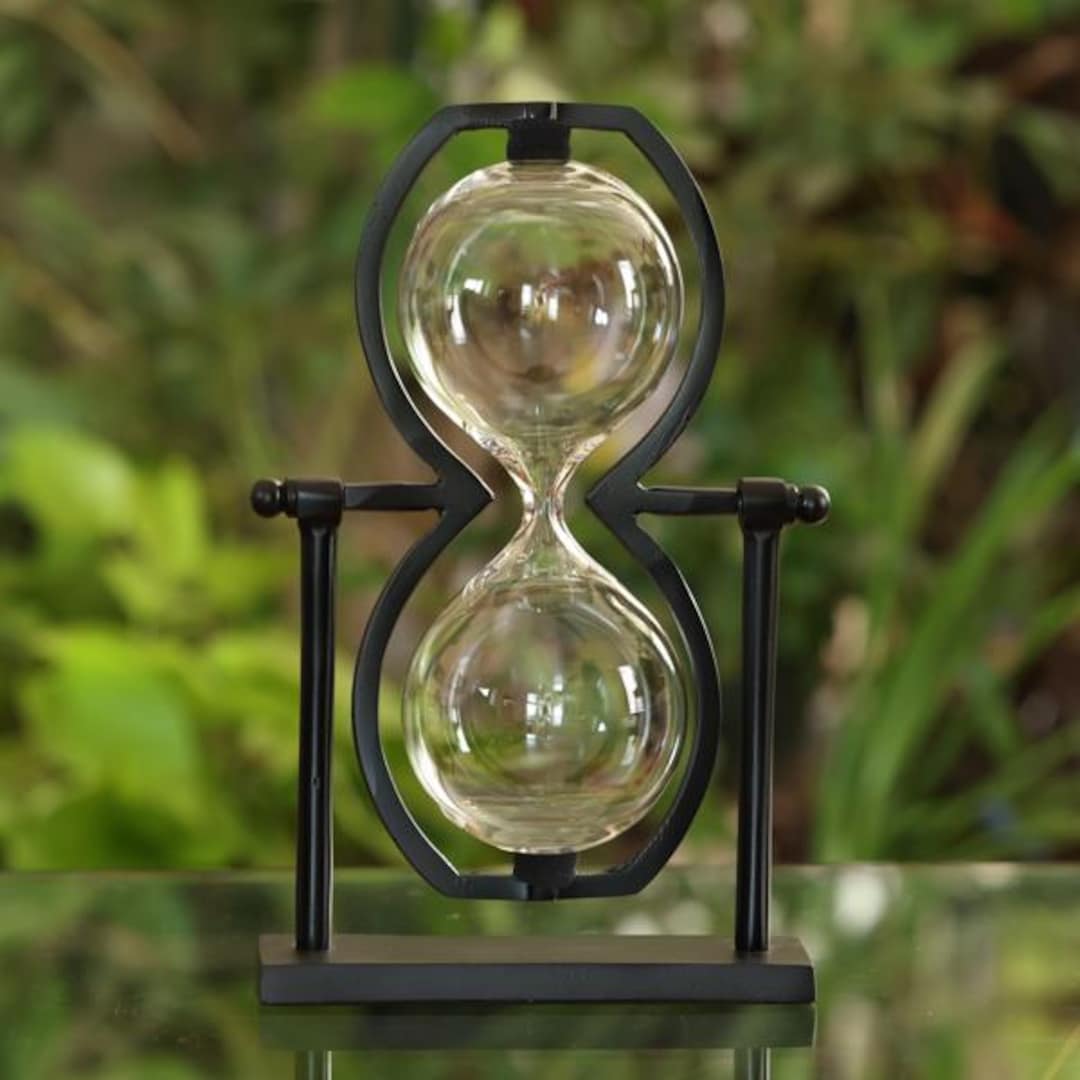 Figure Eight Rotating Hourglass - Fillable - Unity Sand Ceremony - Etsy