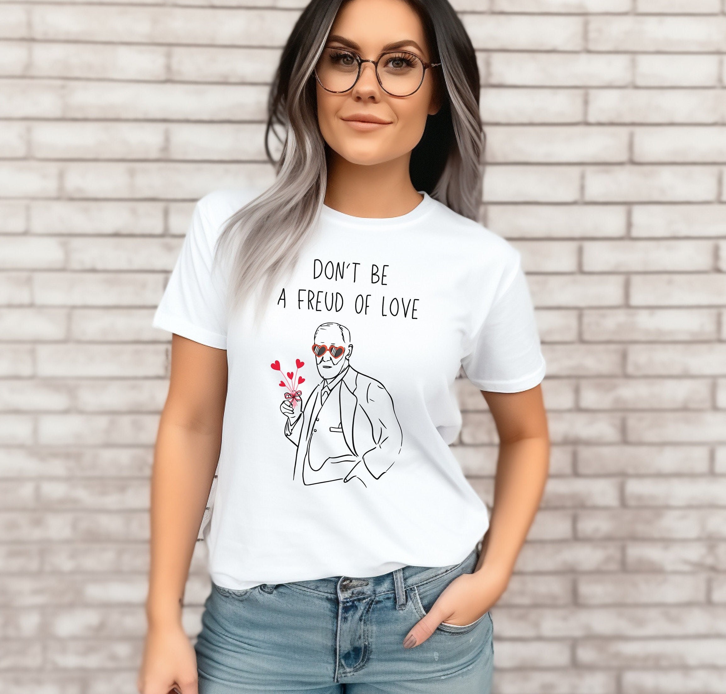 Sigmund Freud Psych Shirt | Funny Psychology Tee Shirt, Gift for ...